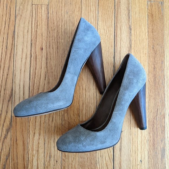 Cole Haan | Shoes | Cole Haan Grey High Heel Pumps | Poshmark